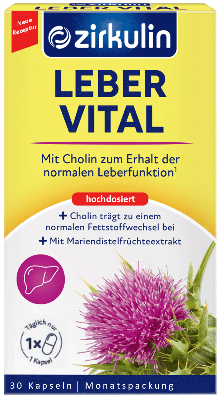 Viên uống bổ gan Zirkulin Leber-Vital Vỉ 60 Viên |Bicopha