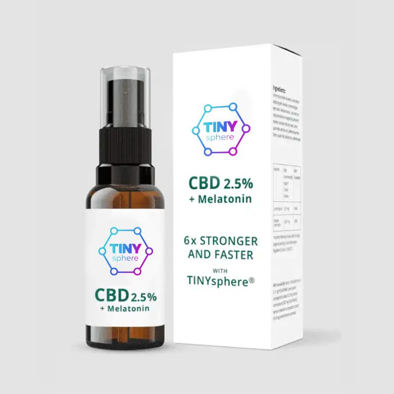 CBD 2,5% + Melatonin - Entbio Việt Đức